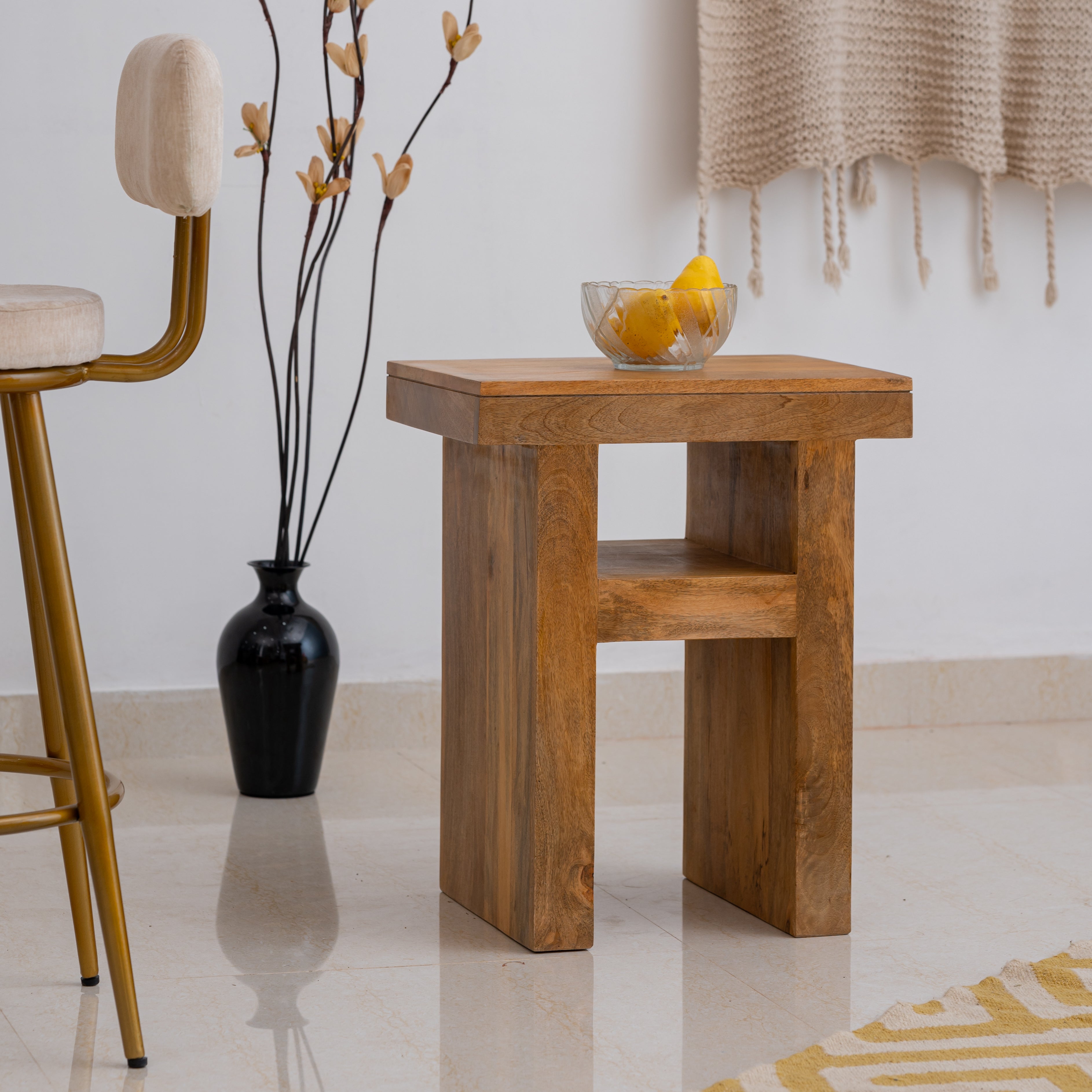 Duraster Misa Wooden Bedside Table | Duraster