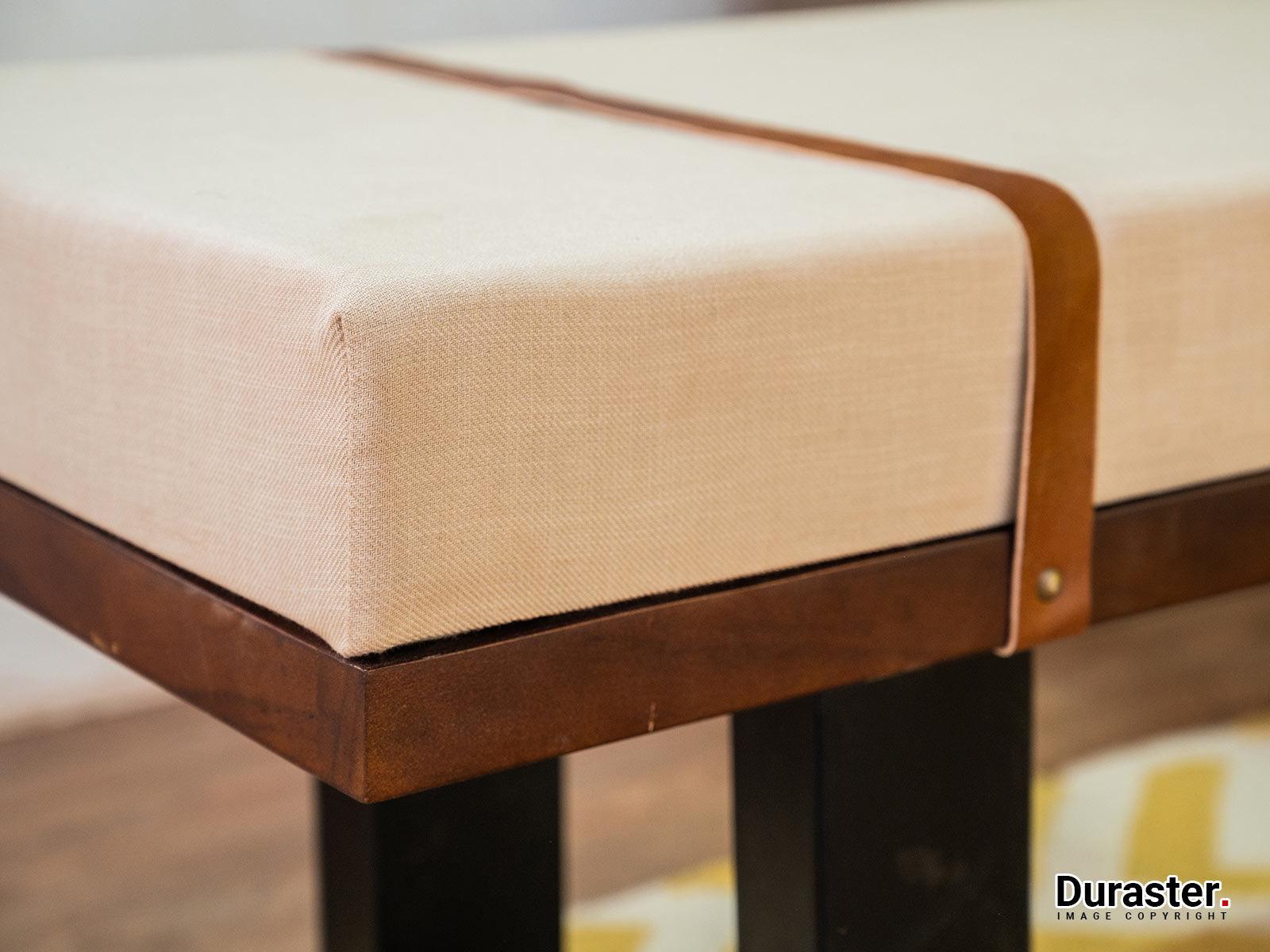 Duraster Verge Living Room Bench with Iron Frame | Duraster