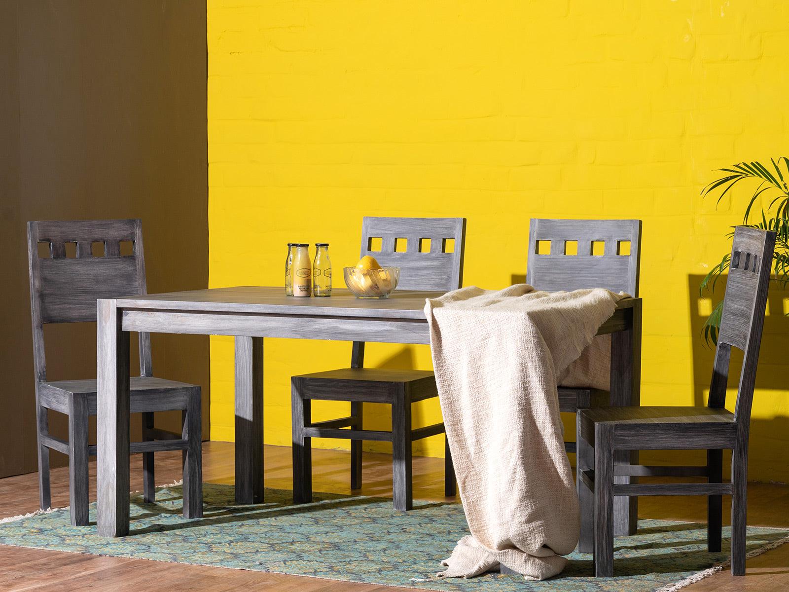 Duraster Goa Wooden Dining Table Set 6 Seater | Duraster