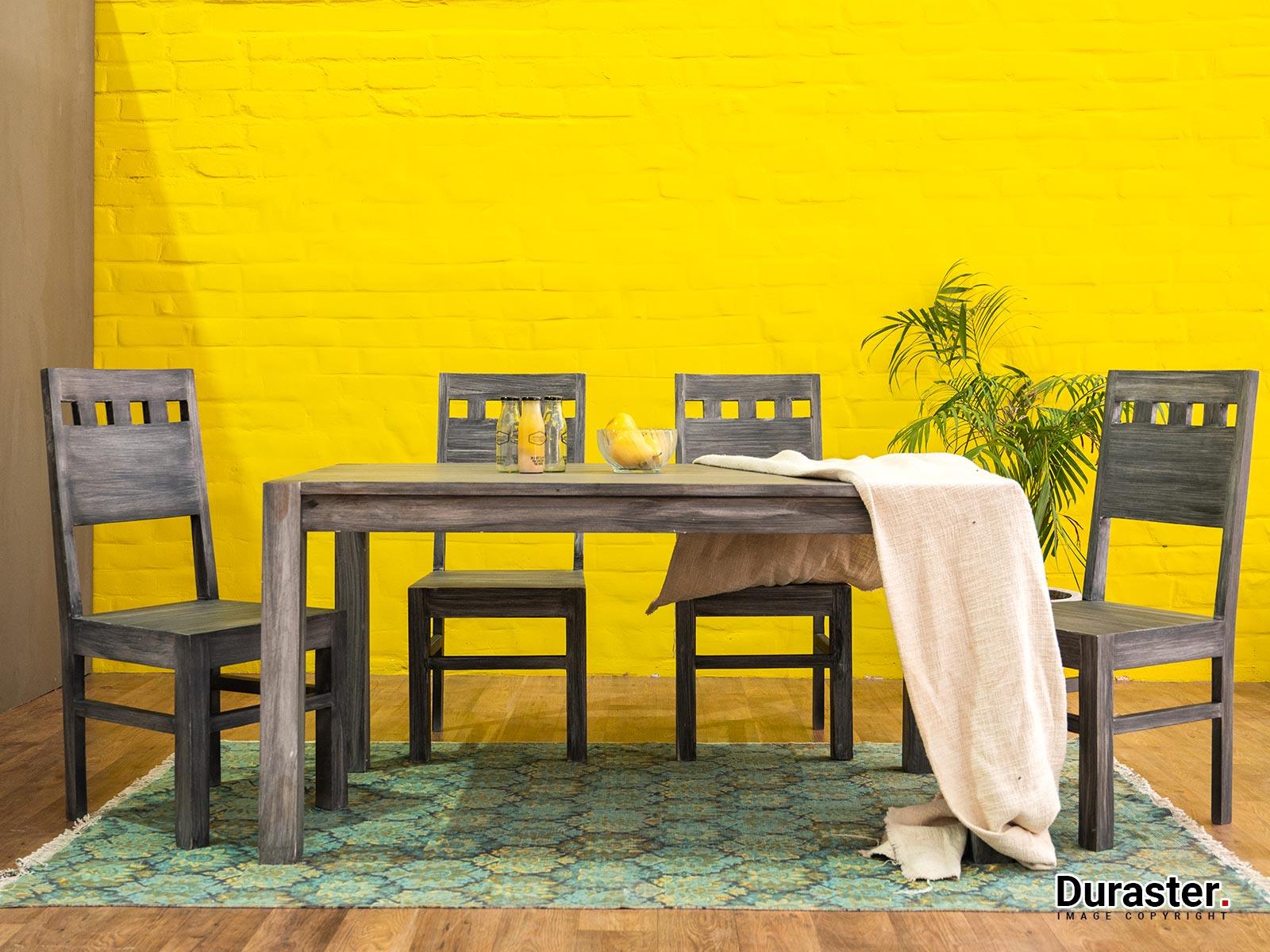 Duraster Goa Wooden Dining Table Set 6 Seater | Duraster